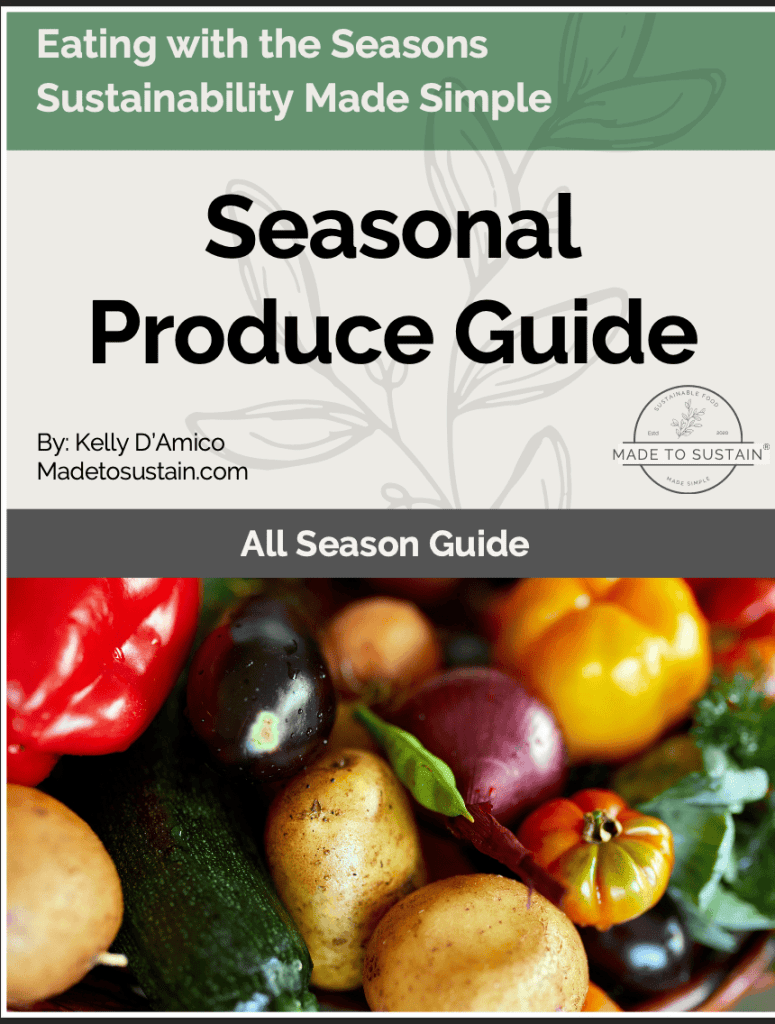Seasonal Produce Guide: Fruits and Vegetables by Seasonality - made to ...