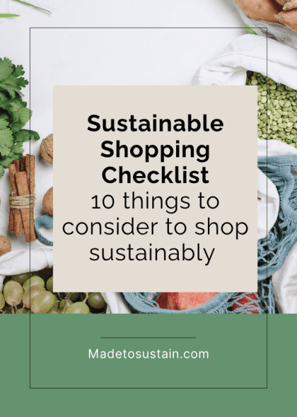 Sustainable Food Made Simple - made to sustain